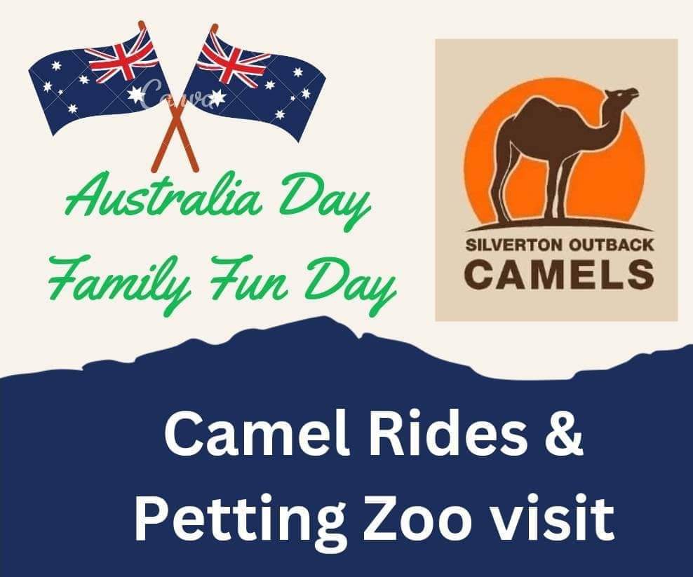 Visit the camel farm on Australia Day | Silverton Outback Camels